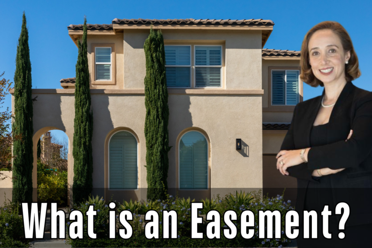 What is an Easement? – Shirin Rezania Ramos, Realtor®